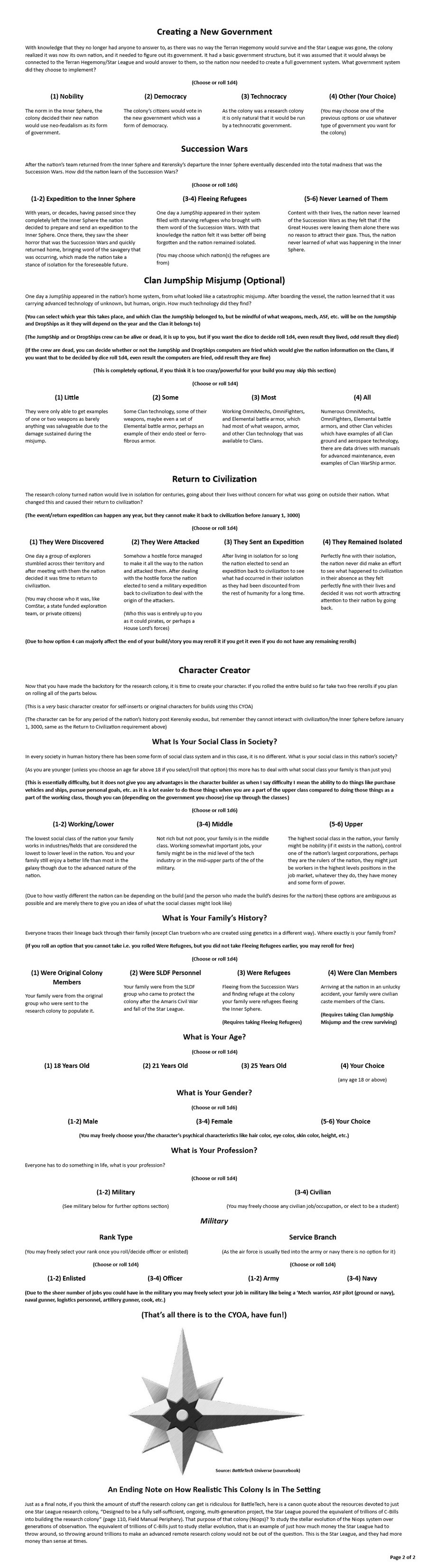 cyoa: cyoa: Create Your Own Adventures!