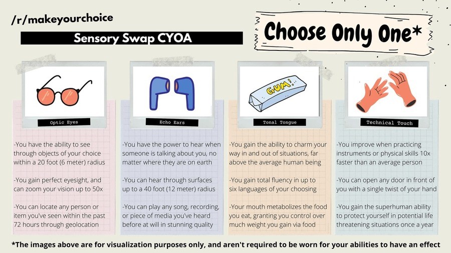 cyoa: cyoa: Create Your Own Adventures!